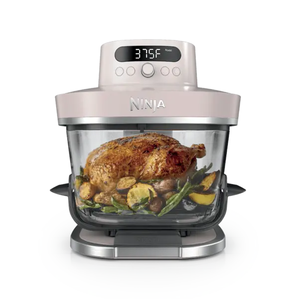 NINJA Crispi Pro 6-in-1 Countertop Glass Air Fryer - Rose Quartz