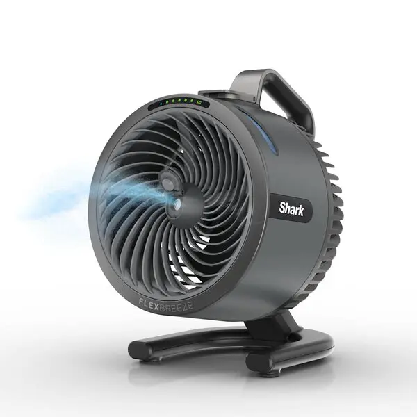 SHARK Flexbreeze Hydrogo Pro Fan - Graphite