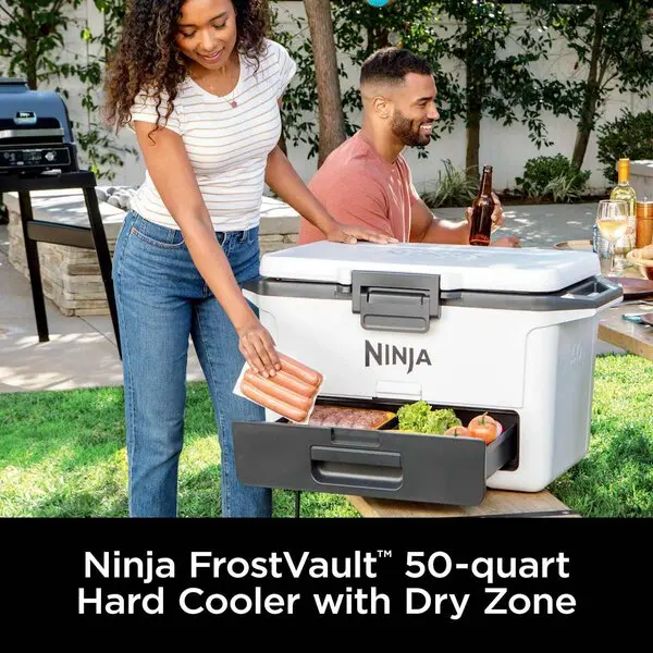 NINJA Frostvault 50qt Cooler - Cloud White
