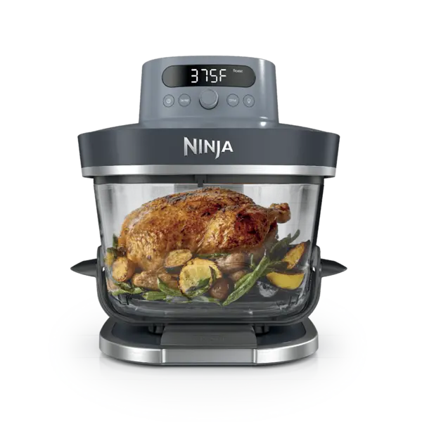 NINJA Crispi Pro 6-in-1 Glass Countertop Air Fryer - Cyberspace