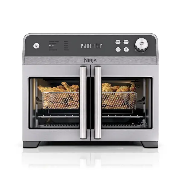 NINJA French Door Premier Air Fryer, Convection Oven, Toaster - Stainless Steel