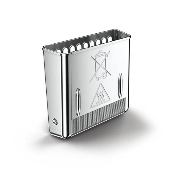 NINJA Woodfire Outdoor Oven Removable Smoke Box - Silver