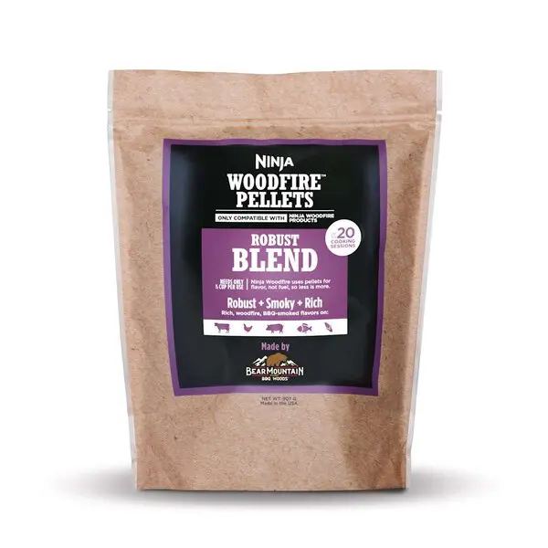 NINJA Woodfire Pellets, Robust Blend, 2-lb Bag - One-color