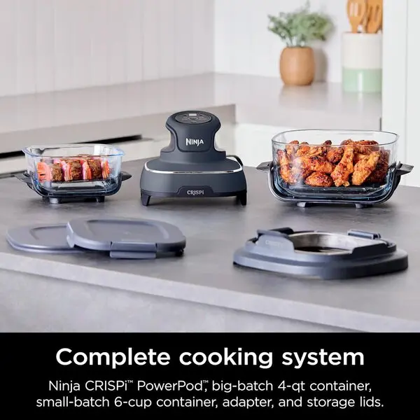 NINJA Crispi 4-in-1 Glass Air Fryer