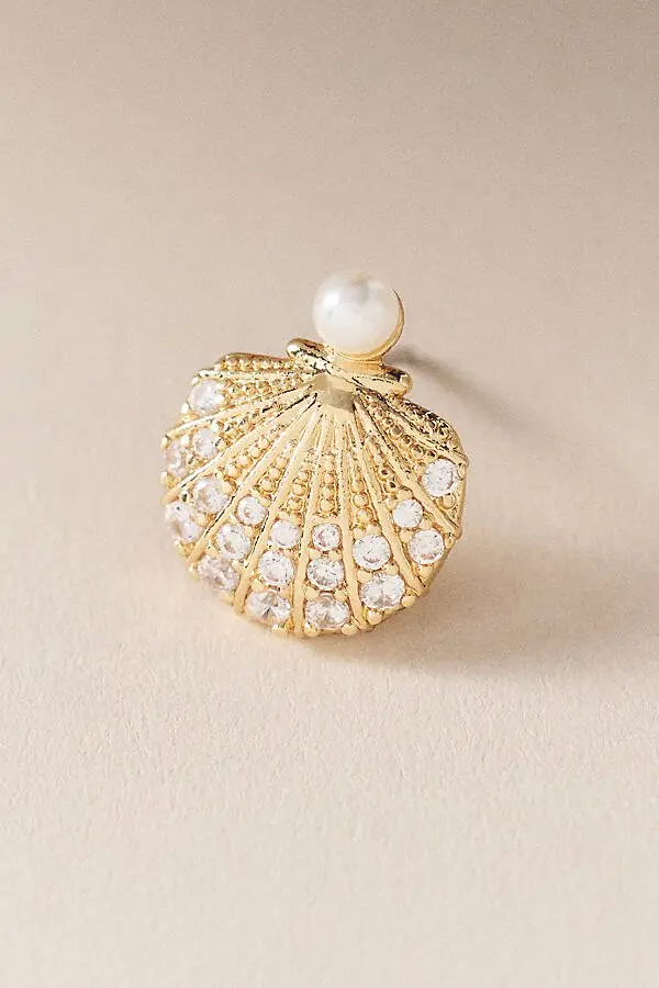 PANACEA Shell Stud Earrings