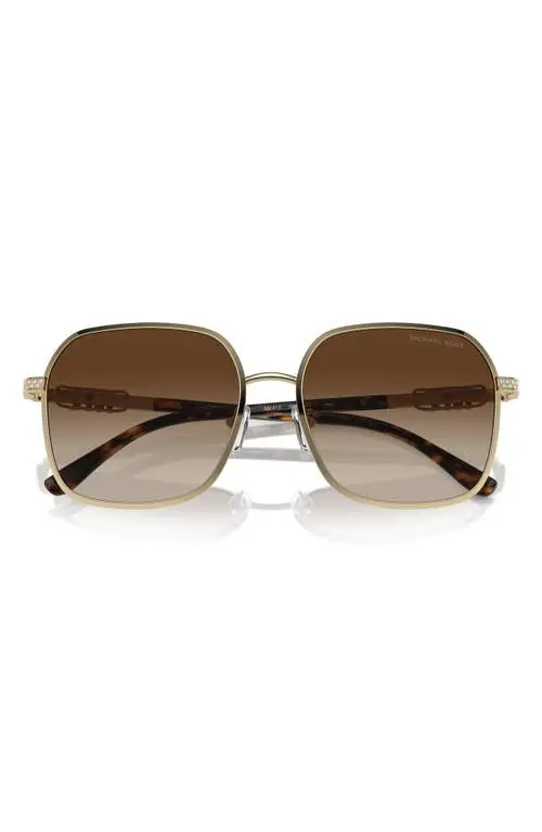 Michael Kors Cadiz 58mm Square Sunglasses