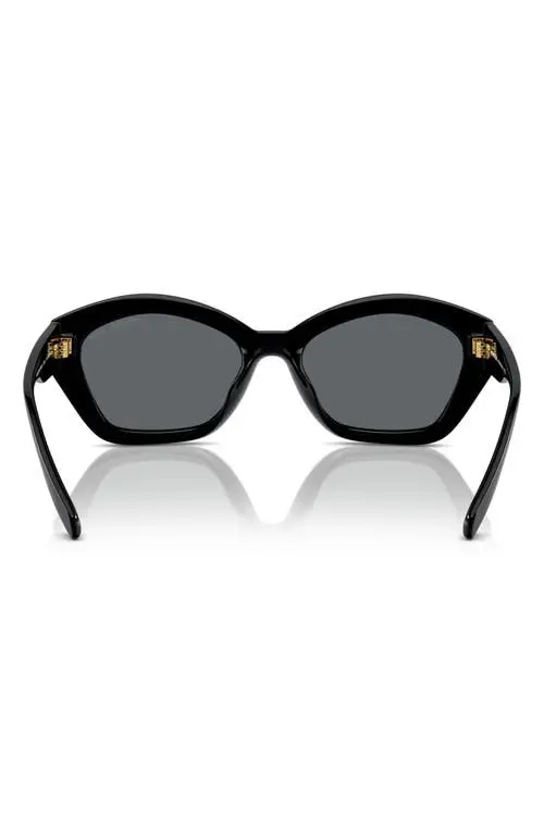 Michael Kors Bel Air 54mm Geometric Sunglasses - Black