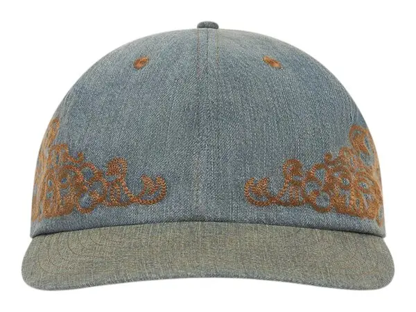 DENIM TEARS Western Denim Cap - Blue