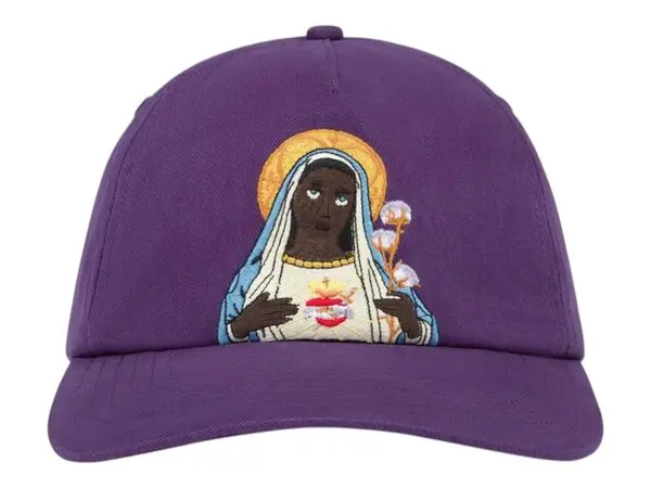 DENIM TEARS Mary Cap - Purple