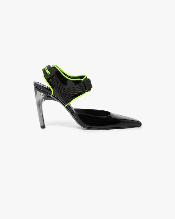 Casablanca Leather Raver Pumps