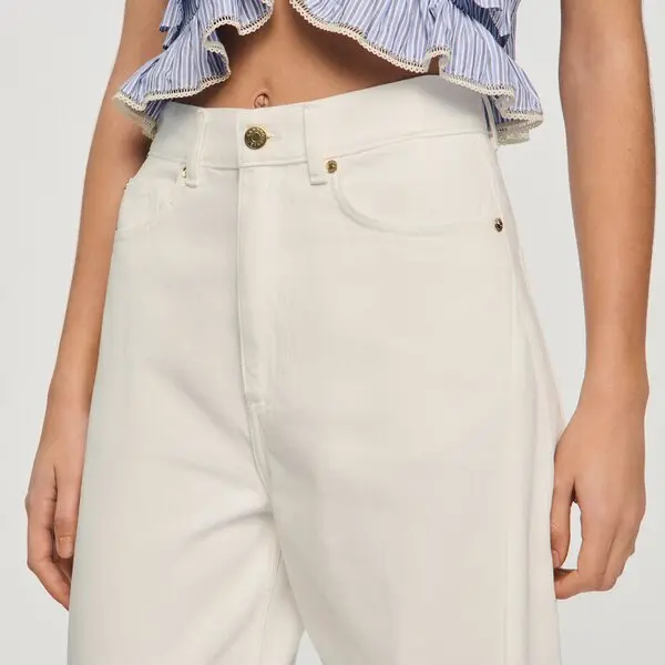 Sandro Barrel Jeans