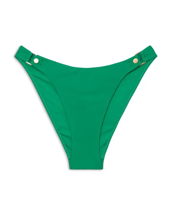REISS Sandy Bikini Bottom - Green