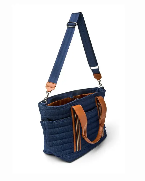 THINK ROYLN Journey Maxi Denim Tote - Dark Denim