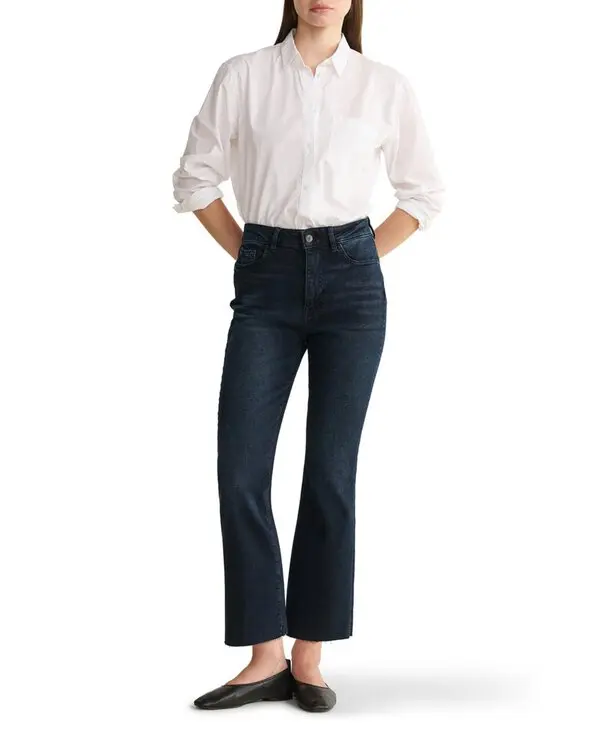 Warp + Weft Nao High-rise Bootcut Jeans - River Run