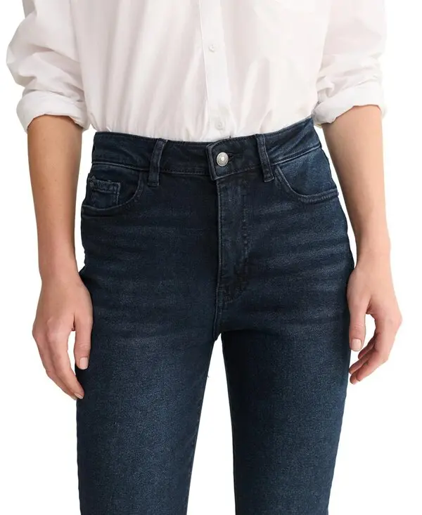 Warp + Weft Nao High-rise Bootcut Jeans - River Run