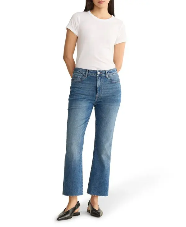 Warp + Weft Nao High-rise Bootcut Jeans