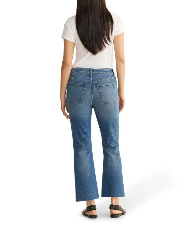 Warp + Weft Nao High-rise Bootcut Jeans