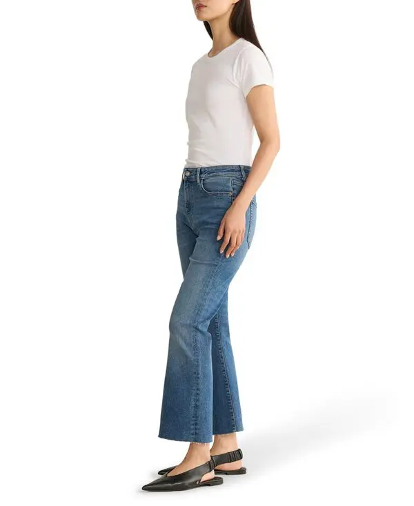Warp + Weft Nao High-rise Bootcut Jeans