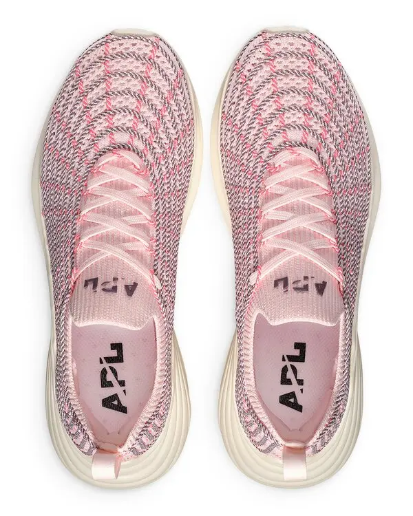 Apl Techloom Zipline Sneakers - Bleached Pink/moonscape/pristine