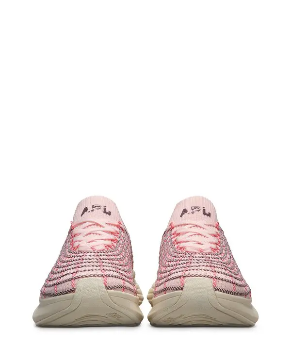 Apl Techloom Zipline Sneakers - Bleached Pink/moonscape/pristine