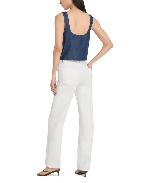 Good American Good High Rise True Straight Jeans