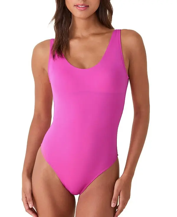 ANDIE Ibiza Open Back One Piece Swimsuit - Azalea