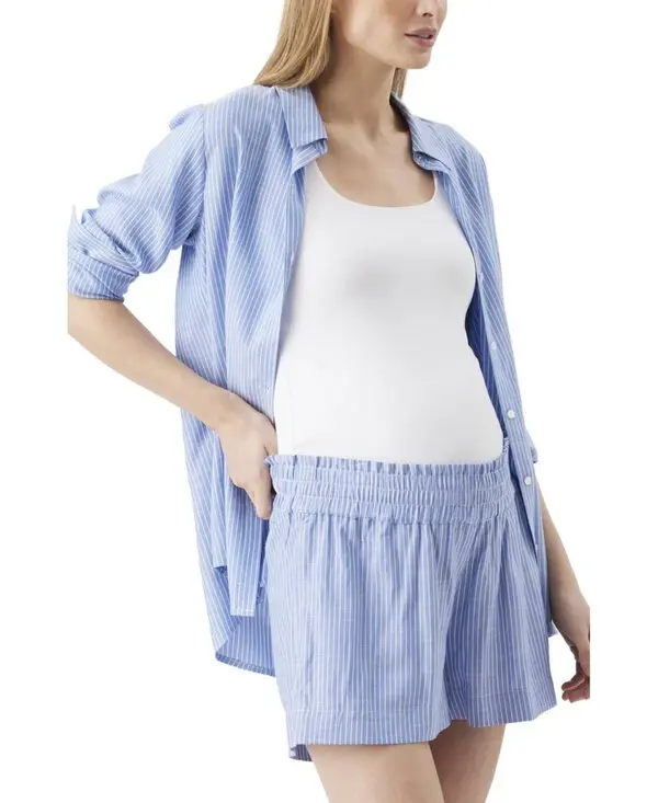 RIPE MATERNITY Abby Stripe Shirt
