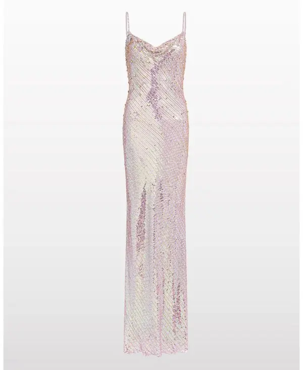 Jenny Packham Foxx Embellished Gown - Lavender