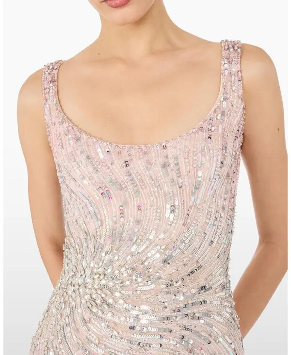 Jenny Packham Sequin-embellished Mini Dress