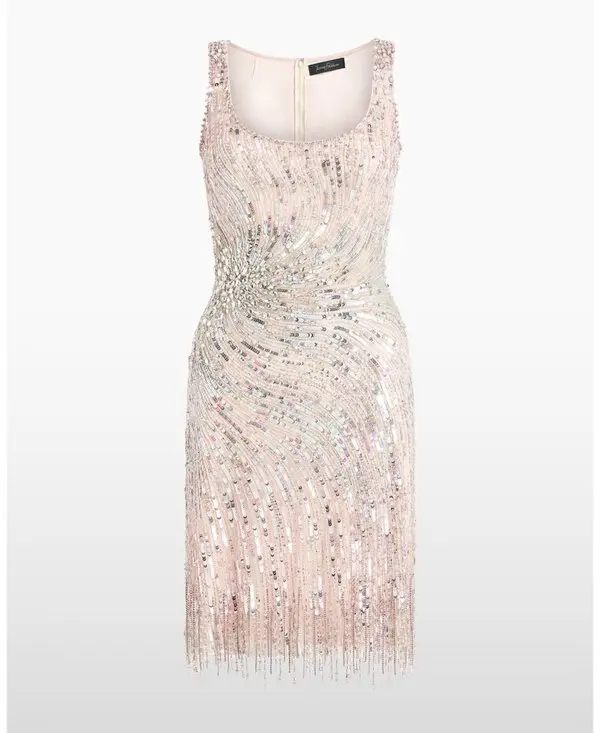 Jenny Packham Sequin-embellished Mini Dress