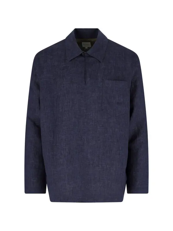 Paul Smith Linen Shirt - Blue