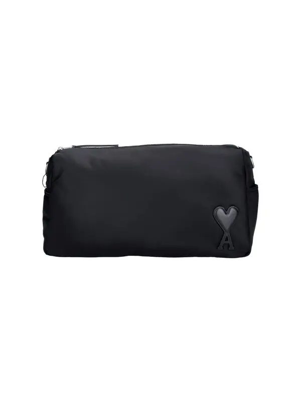 Ami Marcel Shoulder Bag - Black