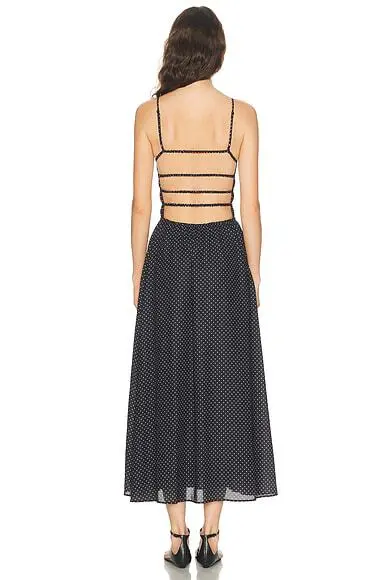 Solid & Striped The Delta Dress - Noir
