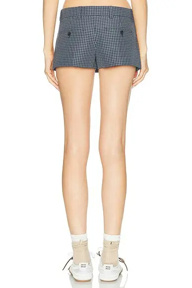 Miu Miu Check Skort