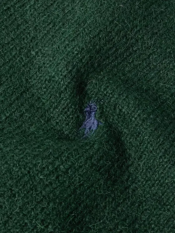 Polo Ralph Lauren Logo-embroidered Knitted Sweater - Green