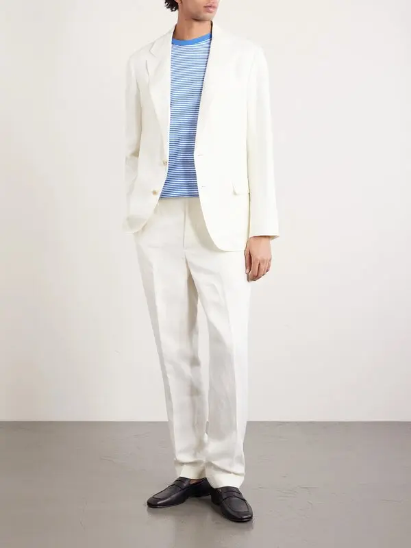 Polo Ralph Lauren Straight-leg Linen Trousers