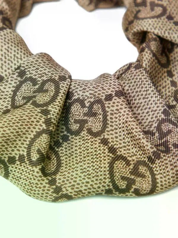 Gucci Gg-logo Print Scrunchie
