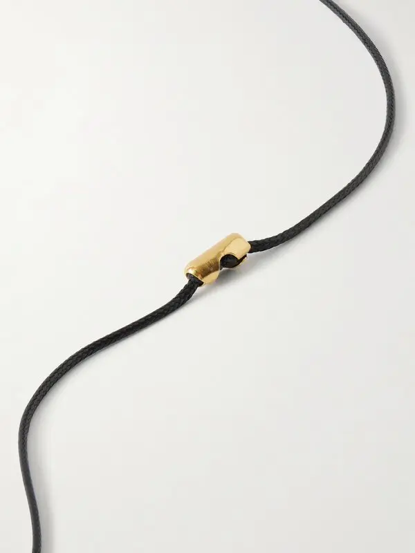 YSSO Siren Plated Cord Necklace