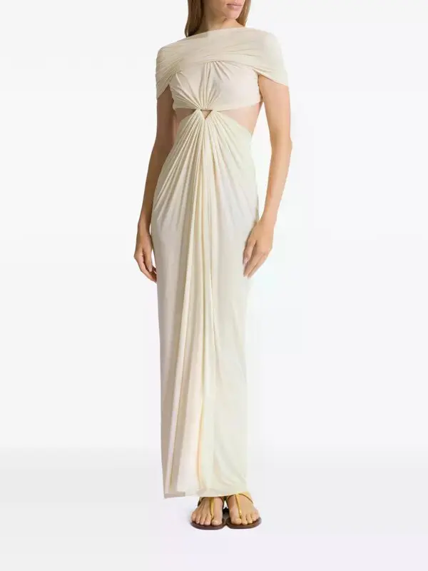 Alberta Ferretti Maxi Dress - Neutrals