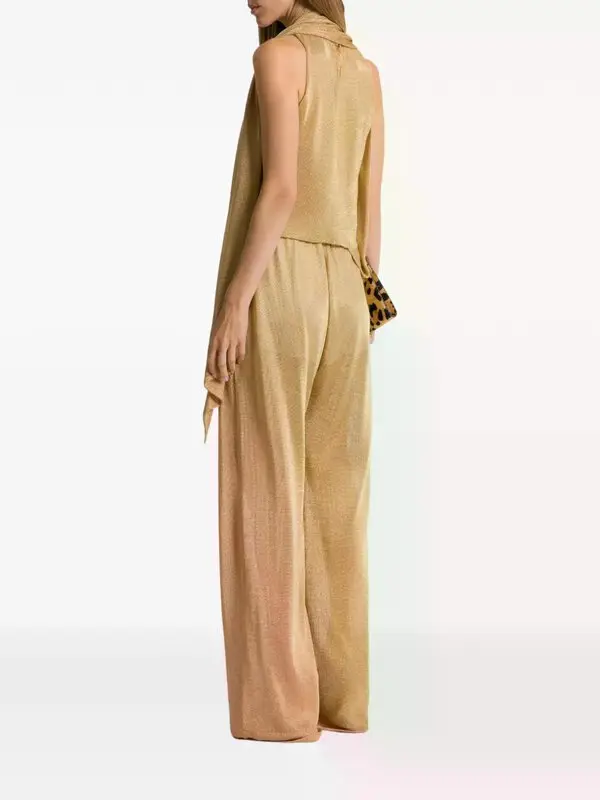 Alberta Ferretti Draped Sleeveless Top