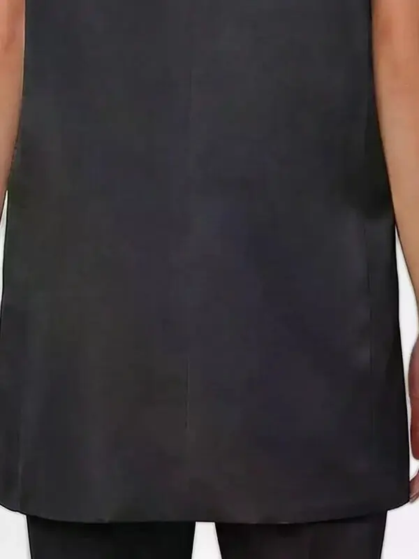 Alberta Ferretti V-neck Double-breasted Jacket - Black