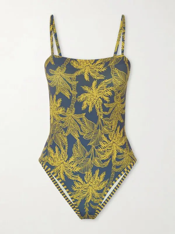 ERES Tropical Printed Swimsuit - Blue