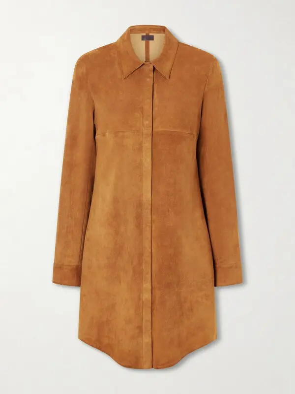 Stouls Geraldine Suede Mini Dress