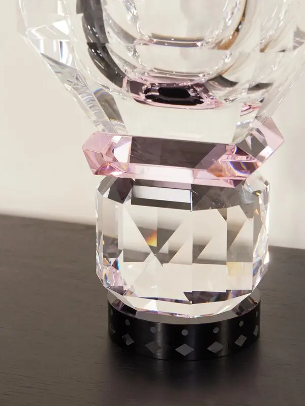 REFLECTIONS COPENHAGEN Utah Crystal Vase - Neutrals