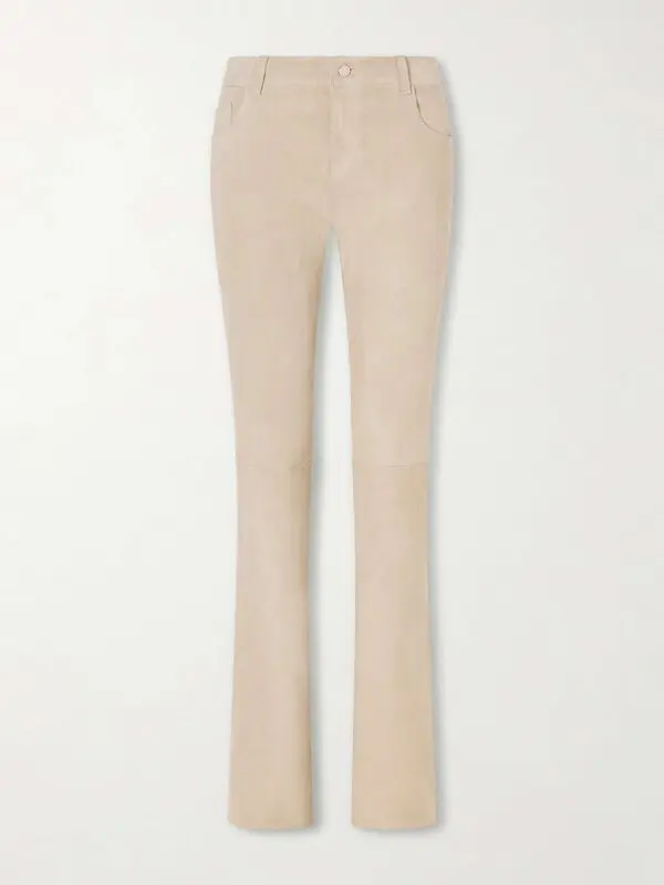 Stouls Pawlonia Suede Flared Pants