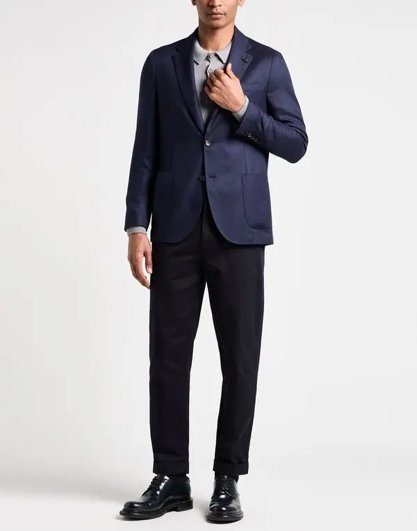 LARDINI Blazer Size Cashmere, Wool, Silk