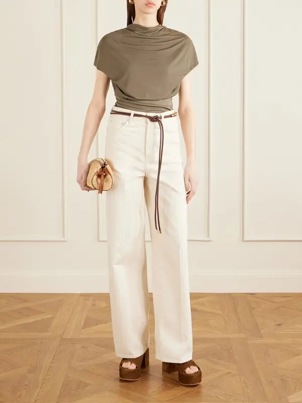 GIANVITO ROSSI 35 Platform Mules