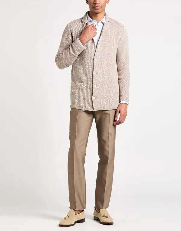 LARDINI Single-breasted Two-tone Blazer