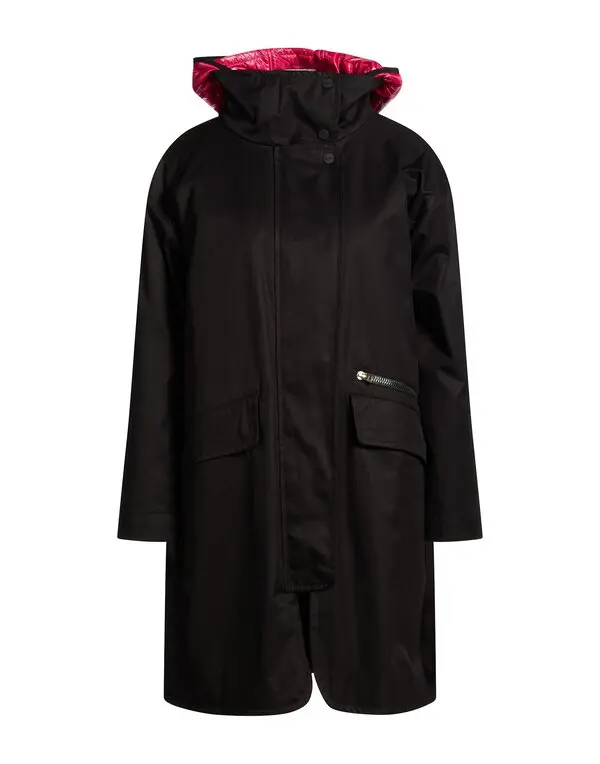 Herno Parka Overcoat - Black