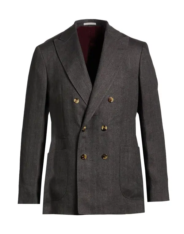 Brunello Cucinelli Blazer Size Linen - Grey